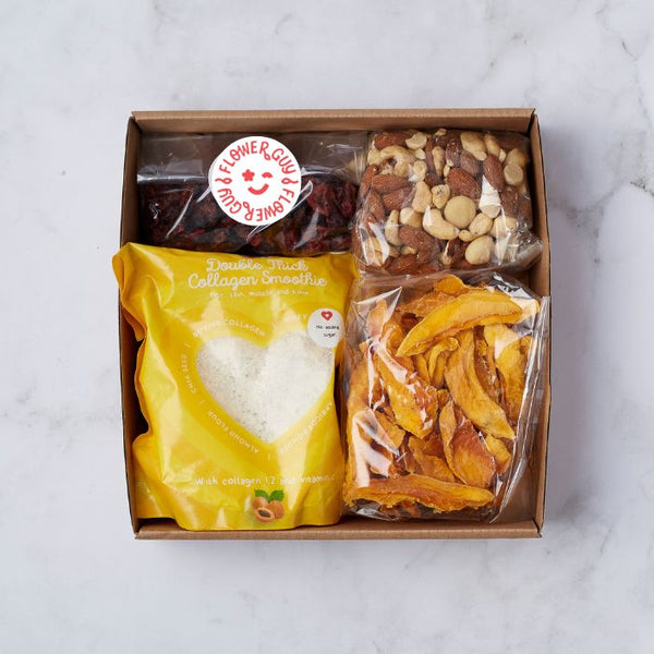 Fabulous Wellness Delight Snack Gift Box | Flower Guy